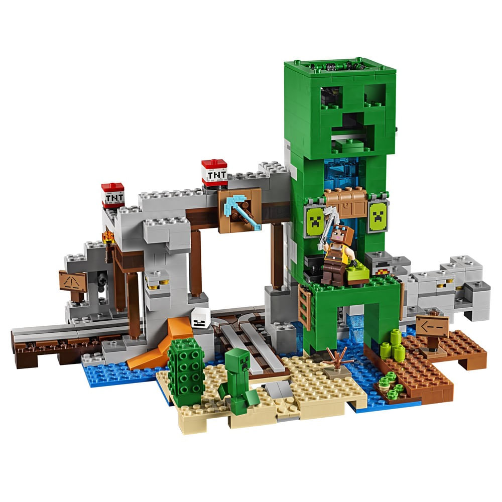 A Mina Creeper 21155 LEGO® Minecraft | Loja oficial LEGO® BR ...