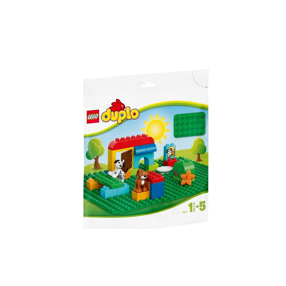 Base de Construção Verde Grande 2304 DUPLO® | Compre online na Loja ...
