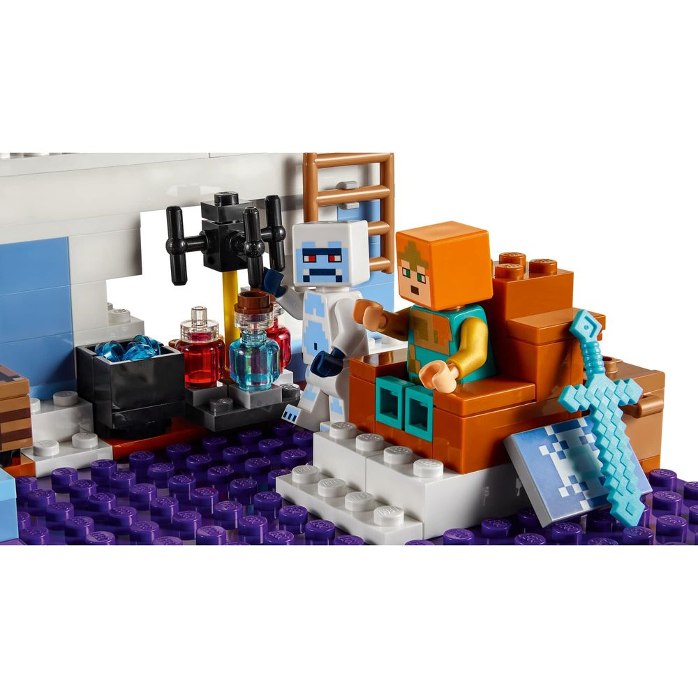 O Castelo de Gelo 21186 LEGO® Minecraft | Compre online na Loja oficial ...