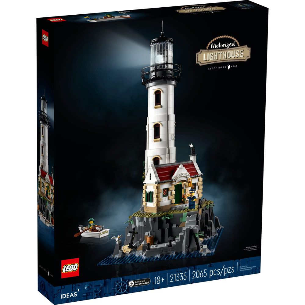 Farol Motorizado 21335 LEGO® Ideas | Loja oficial LEGO® BR - LegoEducation