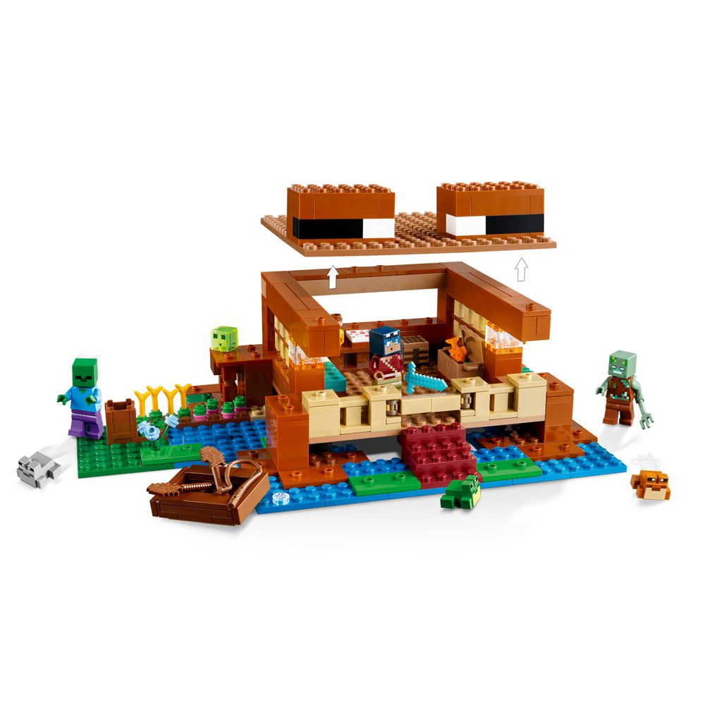 A Casa do Sapo 21256 LEGO® Minecraft | Compre online na Loja oficial ...