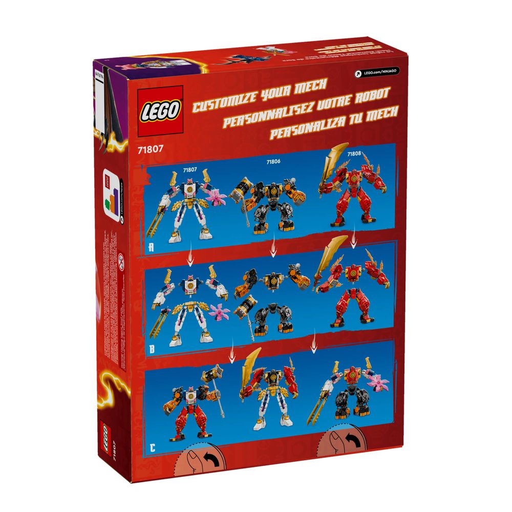 Robô Elemental da Tecnológico da Sora 71807 LEGO® Ninjago | Compre online na Loja oficial LEGO ...