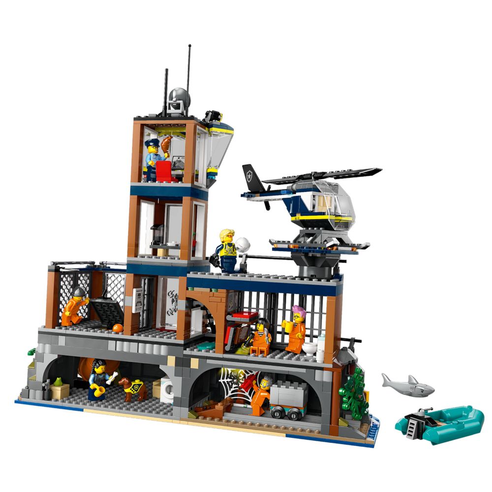 Ilha da Prisão da Policia | City | Loja LEGO® BR - LegoEducation