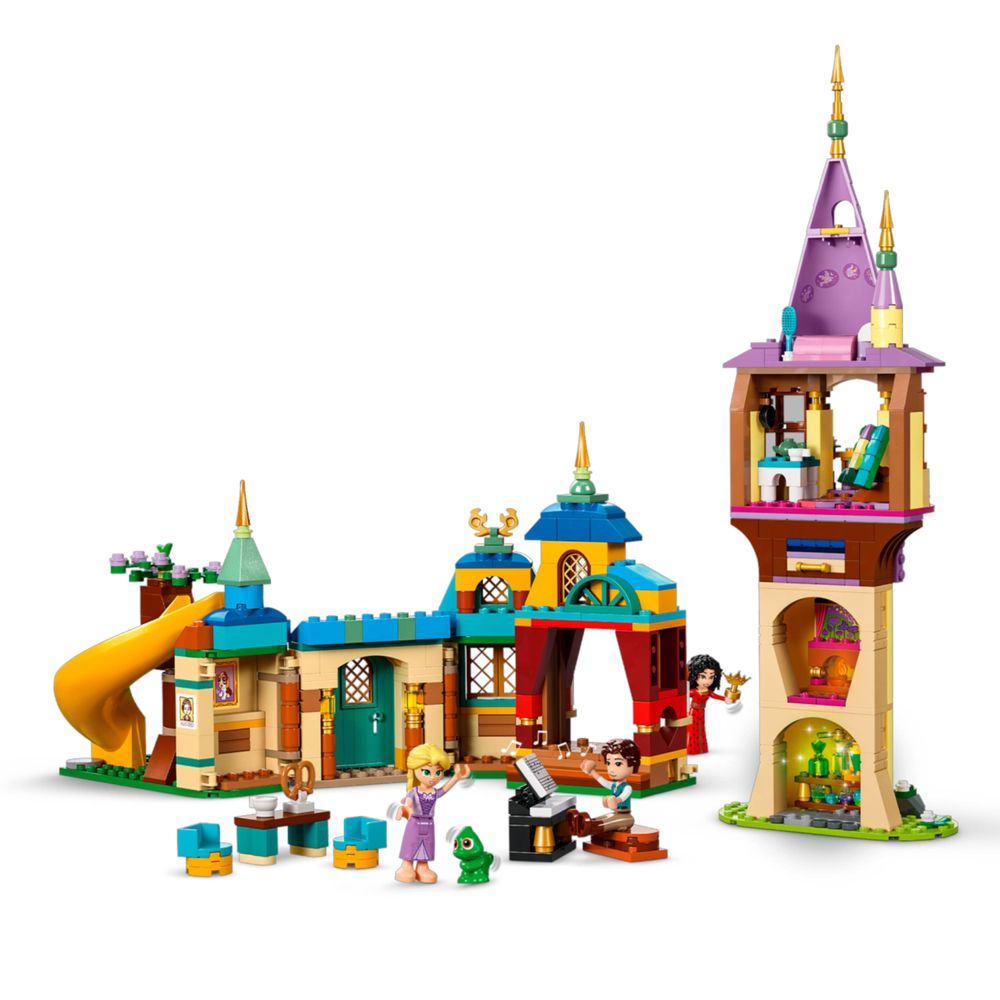 Torre da Rapunzel e O Patinho Fofo | Disney | Loja LEGO® BR - LegoEducation