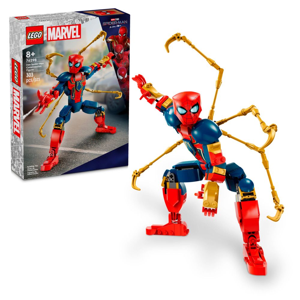 Figura do Homem-Aranha de Ferro 76298 LEGO® Marvel | Loja oficial LEGO ...