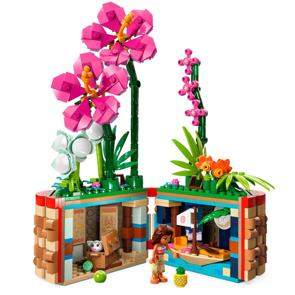 Vaso de Moana 43252 | LEGO® Disney | Compre online na Loja oficial LEGO ...
