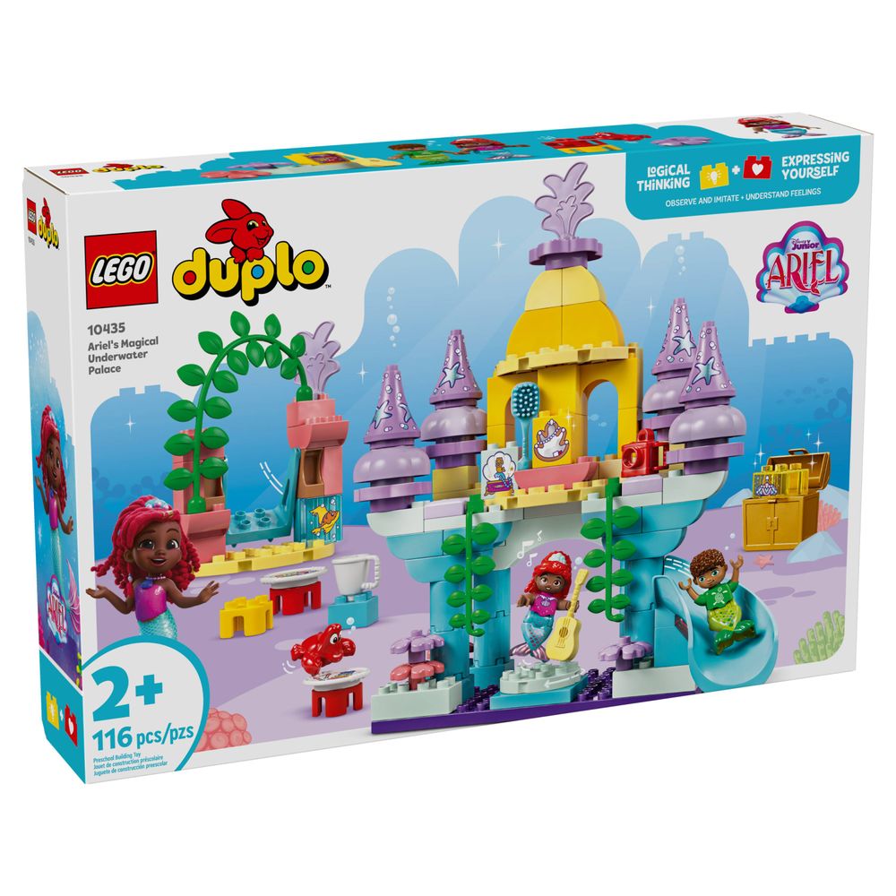 Palácio Subaquático Mágico de Ariel 10435 | LEGO® DUPLO | Compre online ...