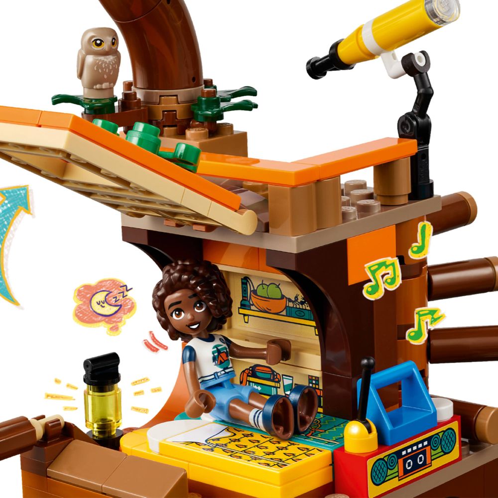 Casa na árvore do acampamento de aventura | LEGO® Friends | Compre ...