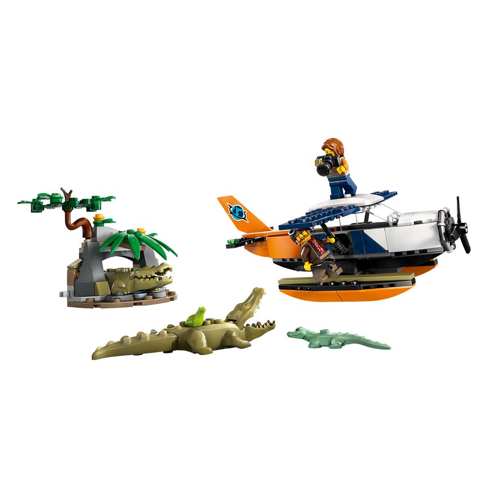 Avião aquático explorador da selva 60425 | LEGO® City | Loja oficial ...
