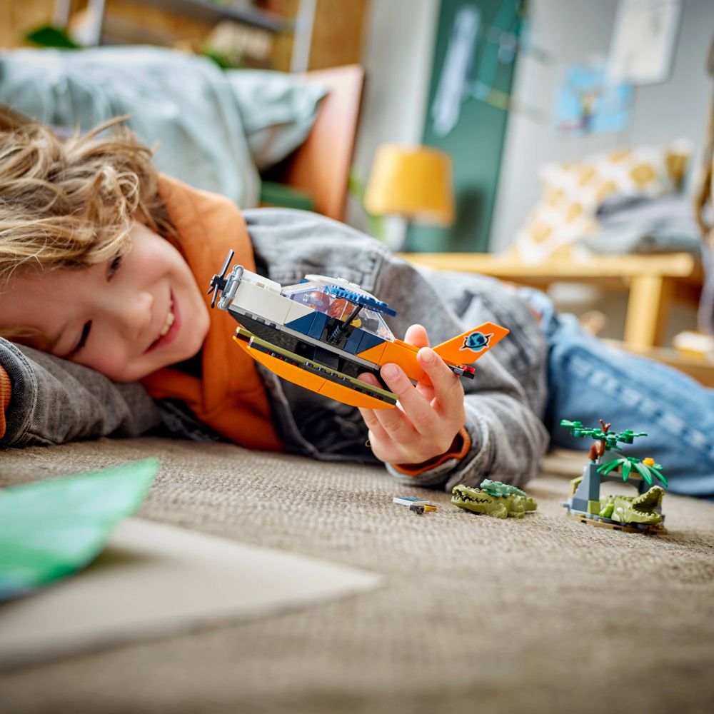 Avião aquático explorador da selva 60425 | LEGO® City | Loja oficial ...