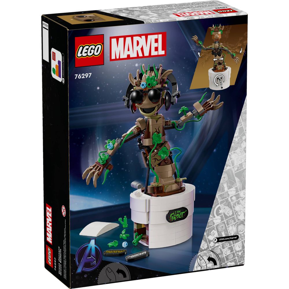 Groot Dançante 76297 | LEGO® Marvel | Loja oficial LEGO® BR - LegoEducation