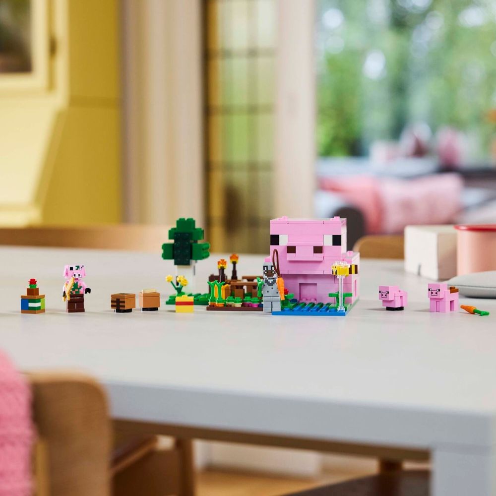 A casa do porquinho 21268 | LEGO® Minecraft | Compre online na Loja ...